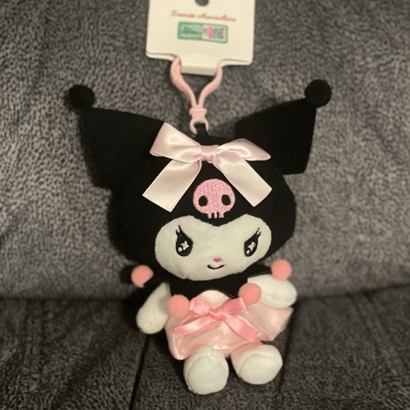 Sanrio | Accessories | Sanrio X Miniso Kuromi Plush Keychain | Poshmark